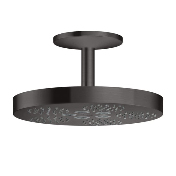 AXOR One Kopfbrause, 1 Strahlart schwarz chrom gebürstet - 48493340 ...
