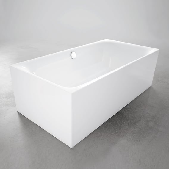 Freistehende Badewanne Eckig