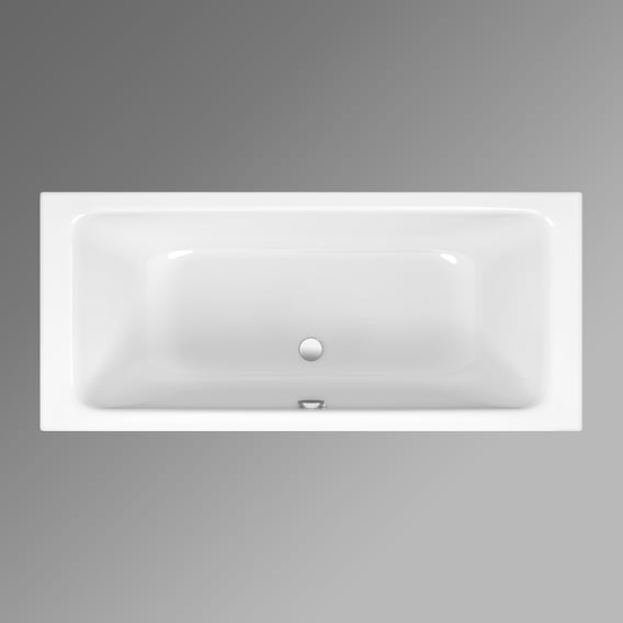 Bette Select Duo Rechteck-Badewanne, Einbau mit BetteGlasur Plus, weiß ...