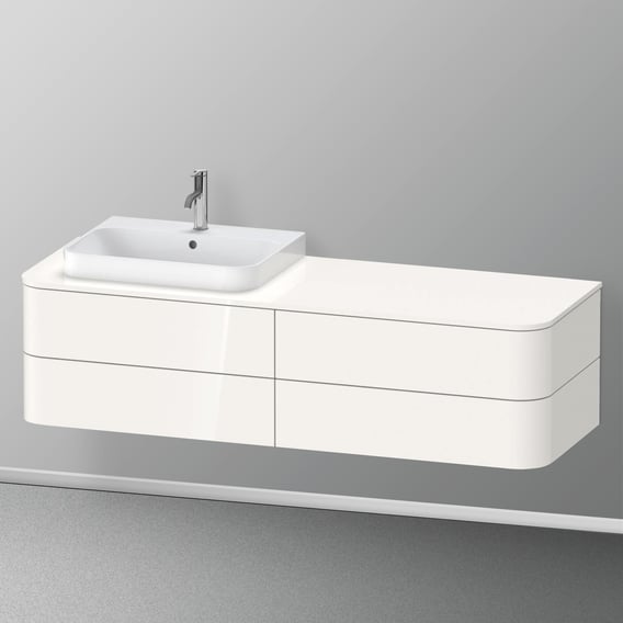 Unterschrank Hochglanz Weiss