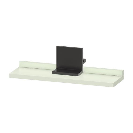 Duravit Sivida Ablage blassgrün matt/diamantschwarz - SV74300BDHH0000 ...