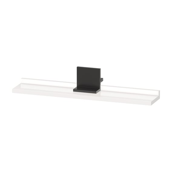 Duravit Sivida Ablage weiß hochglanz/diamantschwarz - SV74310BD220000 ...
