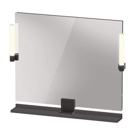 Duravit Sivida Ablage graphit matt/diamantschwarz - SV74320BD490000 ...