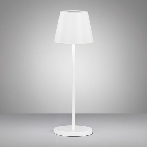 Easy by FHL Cosenza Akku Tischleuchte LED dimmbar, RGBW, weiß - 850337 ...