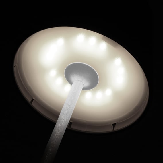 Easy by FHL Cosenza Akku Tischleuchte LED dimmbar, RGBW, weiß - 850337 ...