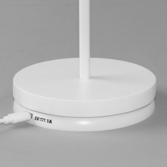 Easy by FHL Cosenza Akku Tischleuchte LED dimmbar, RGBW, weiß - 850337 ...