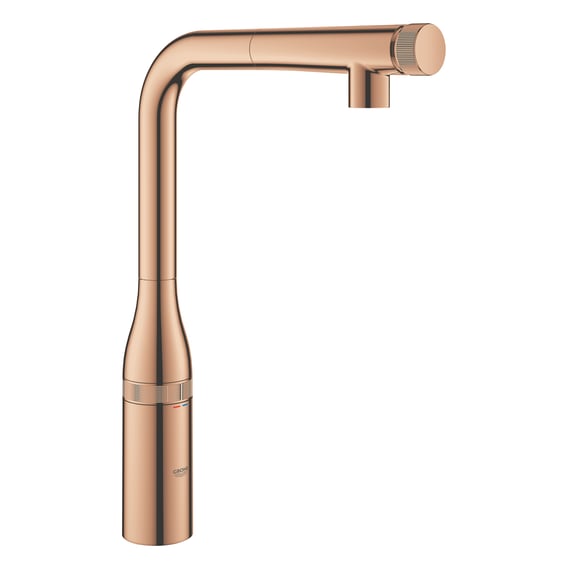 Grohe Essence Küchenarmatur, ausziehbar, schwenkbar warm sunset ...