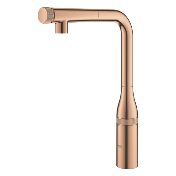 Grohe Essence Küchenarmatur, ausziehbar, schwenkbar warm sunset ...