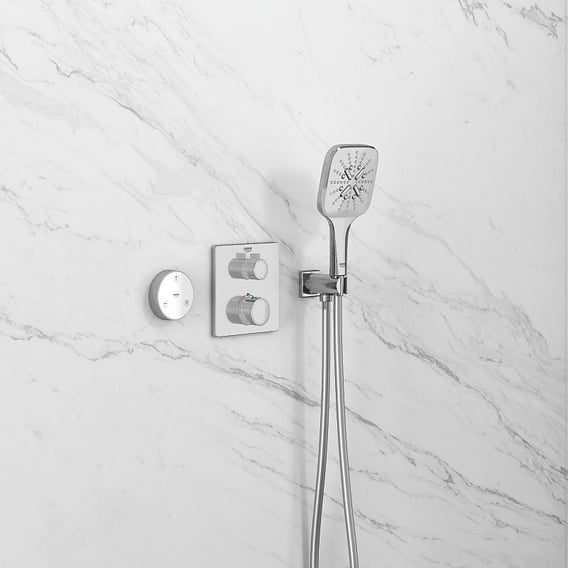 Grohe Rainshower Brausehalter mit Schlauchanschluss chrom - 26658000 ...