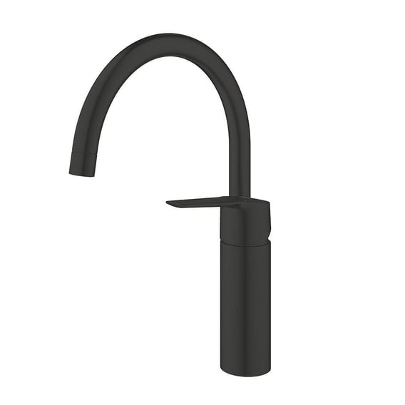 Kuchenarmatur Schwarz Grohe