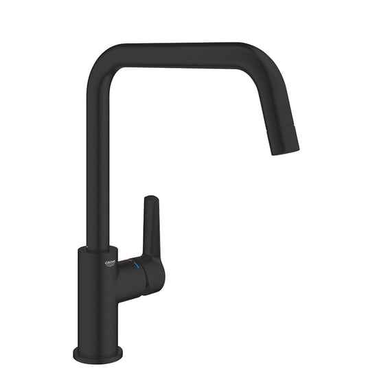 Kuchenarmatur Schwarz Grohe