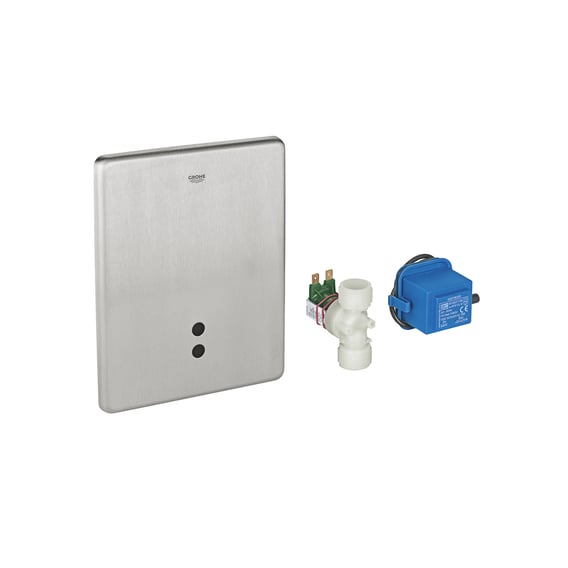 Grohe Tectron Skate Betätigungsplatte netzbetrieben, edelstahl ...