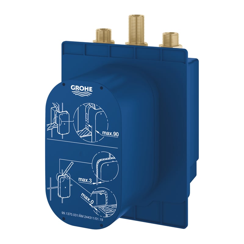Grohe Eurosmart Cosmopilitan E Unterputzkörper, für Brause mit ...