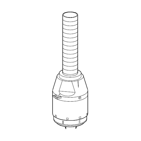 Grohe Servo-Ablaufventil 43486 unterbrechbar für Wandeinbau - 43486000 ...