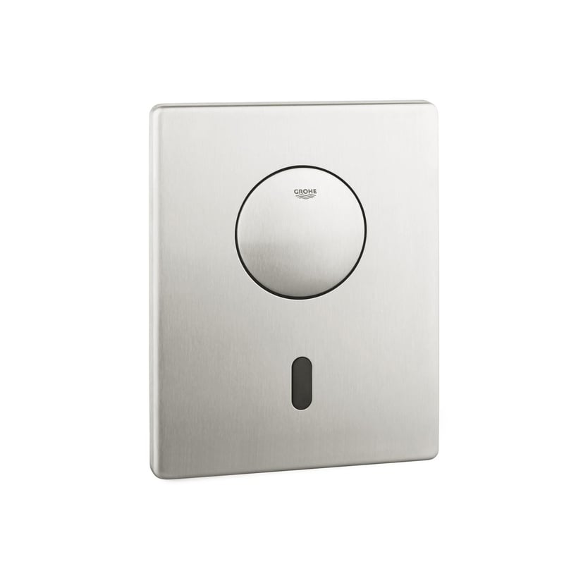 Grohe Tectron Skate Betätigungsplatte netzbetrieben, edelstahl matt ...