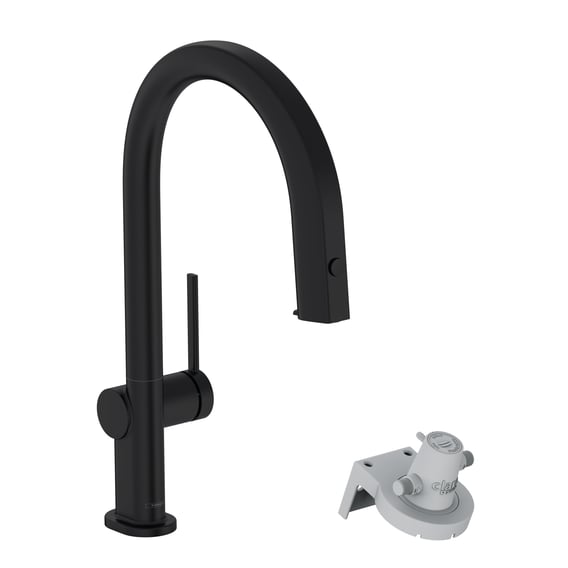 hansgrohe Aqittura M91 Küchenarmatur, mit Filtersystem, ausziehbar ...