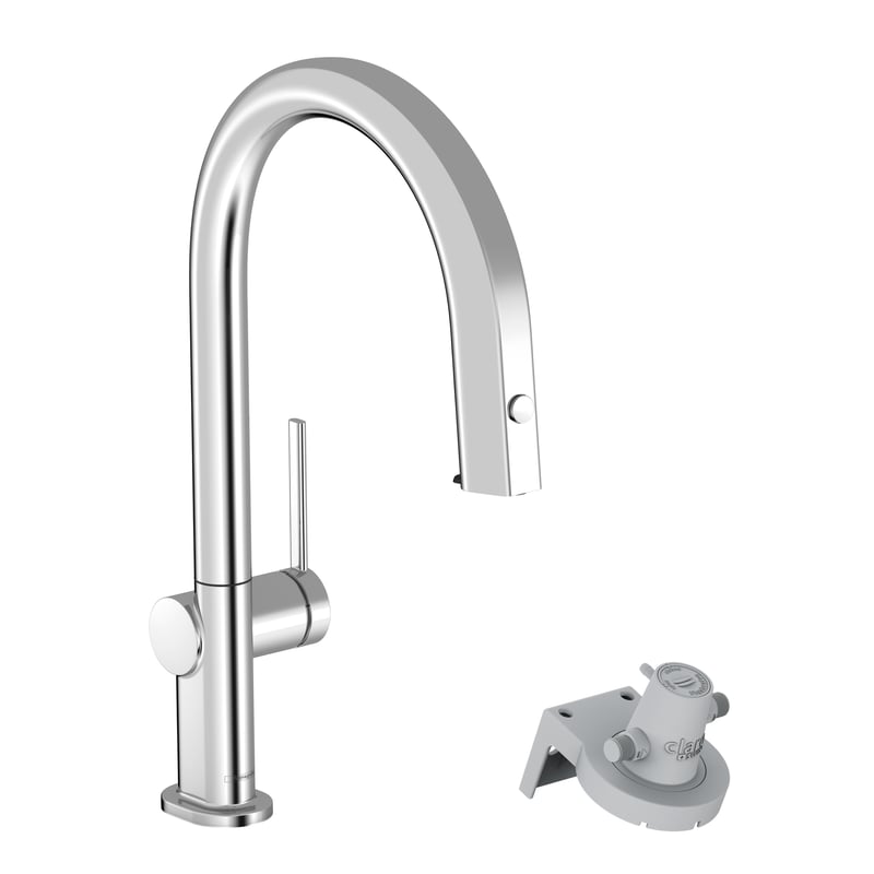 hansgrohe Aqittura M91 Küchenarmatur, mit Filtersystem, ausziehbar ...