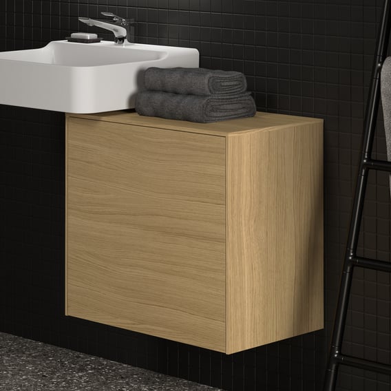 Ideal Standard Conca Beistellschrank, 1 Auszug eiche hell - T4317Y6 ...