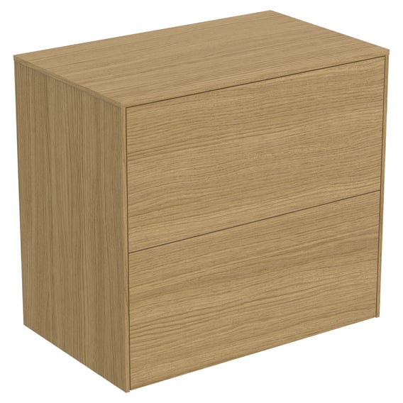 Ideal Standard Conca Beistellschrank, 2 Auszüge eiche hell - T4327Y6 ...