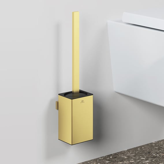 Ideal Standard Conca WC-Bürstengarnitur brushed gold - T4494A2 - Emero.de