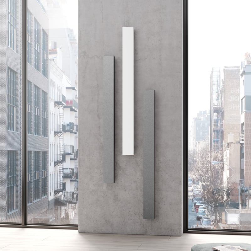 Kermi Decor-Arte Plan Designheizkörper, rein Warmwasserbetrieb 734 W ...
