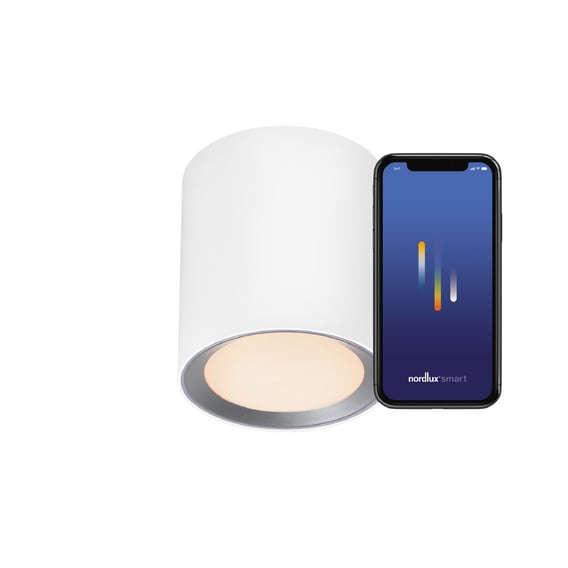 nordlux Landon Deckenleuchte, LED dimmbar, weiß - 2110850101 - Emero.de