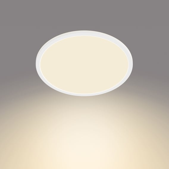 Philips Super Slim LED-Panel, LED, IP44 dimmbar, weiß - 8719514327269 ...