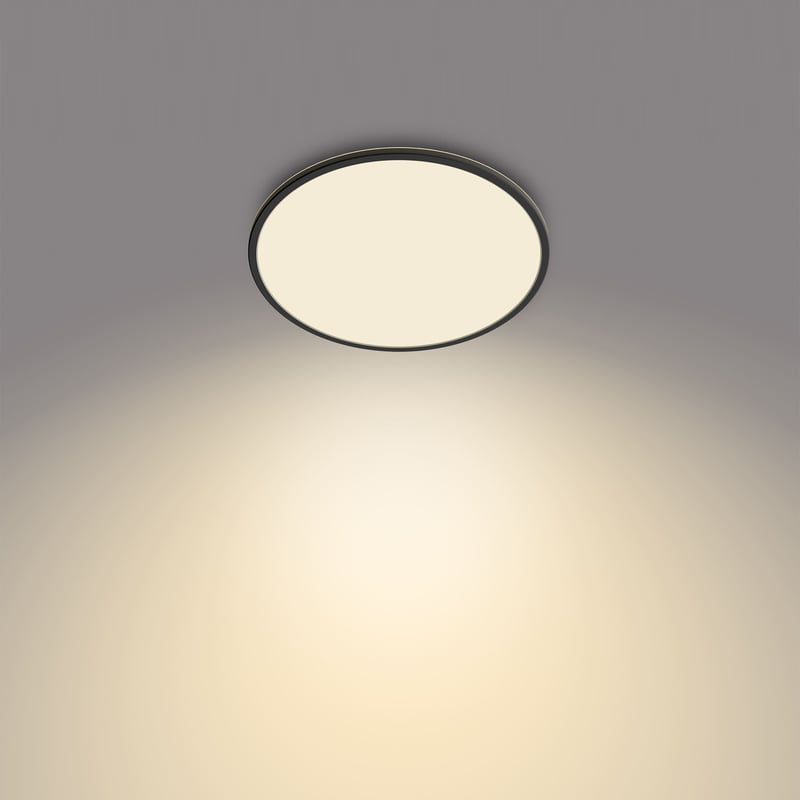 Philips Super Slim LED-Panel, LED dimmbar, schwarz/weiß - 8719514327160 ...