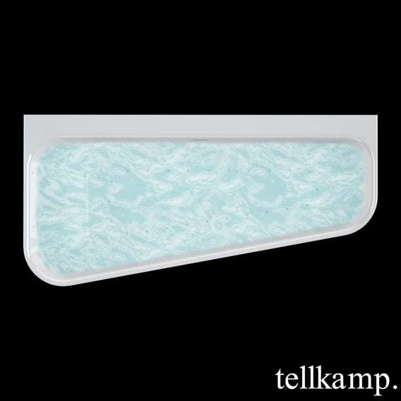 Tellkamp Koeko Vorwand-Whirlwanne mit Verkleidung weiß glanz - W100-241 ...