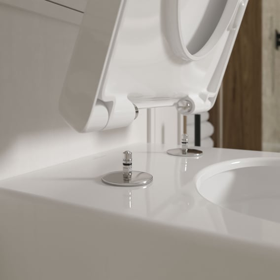 Villeroy & Boch Somera WC-Sitz mit Absenkautomatik & abnehmbar, weiß ...