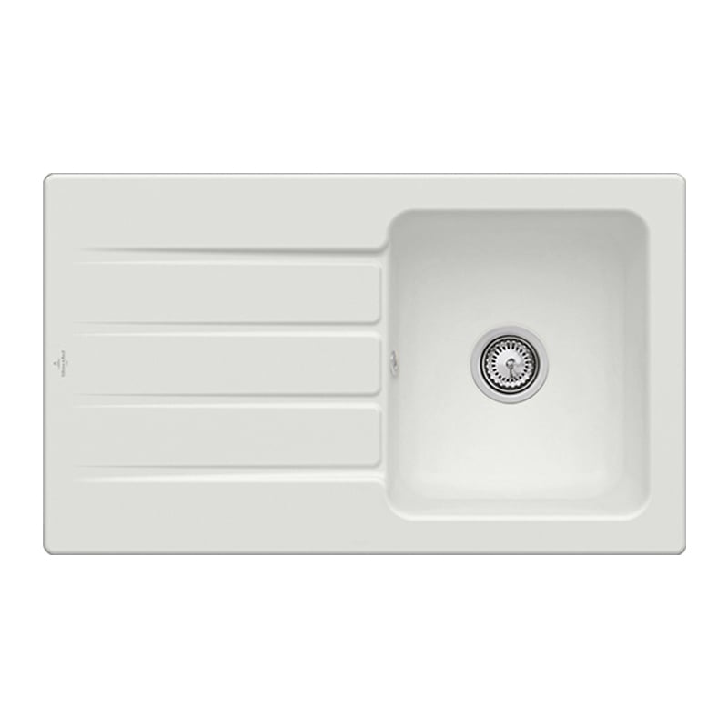 Villeroy & Boch Architectura 50 Küchenspüle hellgrau - 335001SMHL1 ...