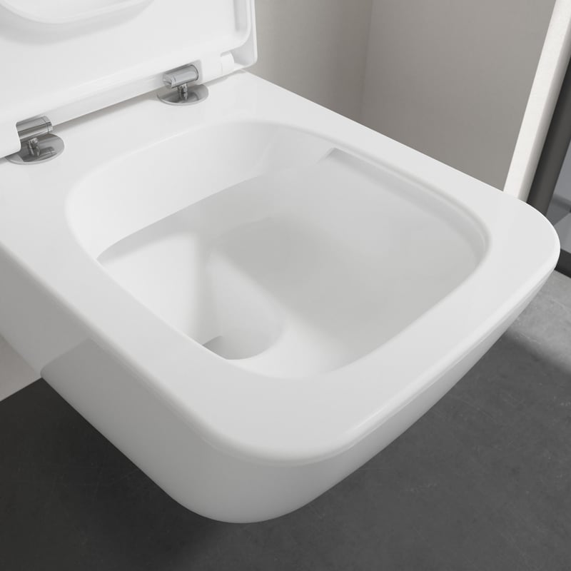 Villeroy & Boch Collaro Wand-WC mit DirectFlush mit WC-Sitz, mit ...