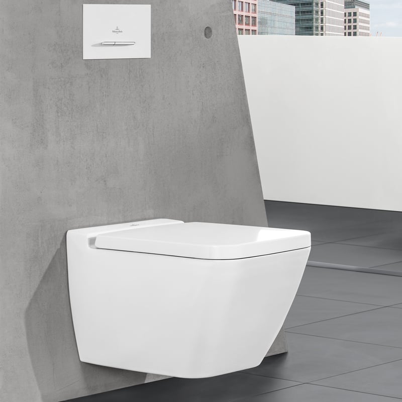 Villeroy & Boch Finion Komplett-SET Wand-WC mit neeos Vorwandelement ...