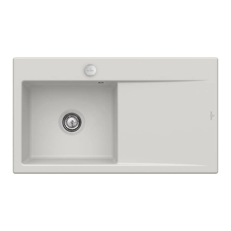 Villeroy & Boch Subway Style 50 Küchenspüle hellgrau - 335202SMHL34 ...