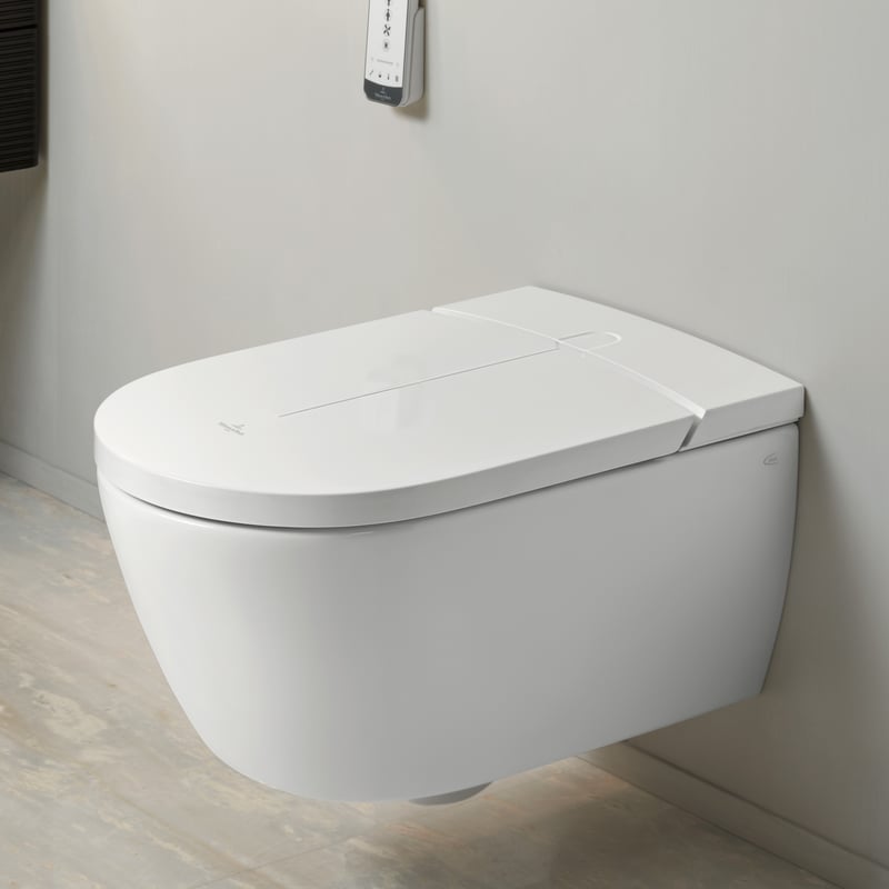 Villeroy & Boch ViClean-I 200 Wand-Dusch-WC mit DirectFlush, mit WC ...