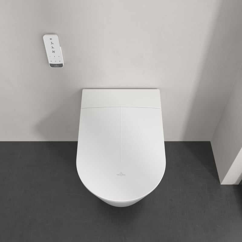 Villeroy & Boch ViClean Wand-Dusch-WC Tivo mit DirectFlush, mit WC-Sitz ...