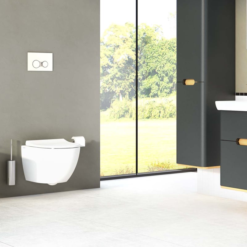 VitrA Sento WC-Sitz mit Absenkautomatik & abnehmbar, edelweiß - 130 ...