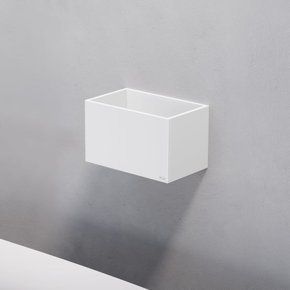 Viverso AGA Design U Ablage weiß matt - AU2420WM#Set2 - Emero.de
