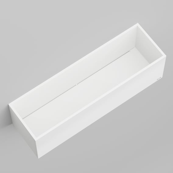 Viverso AGA Design U Ablage weiß matt - AU2440WM#Set2 - Emero.de