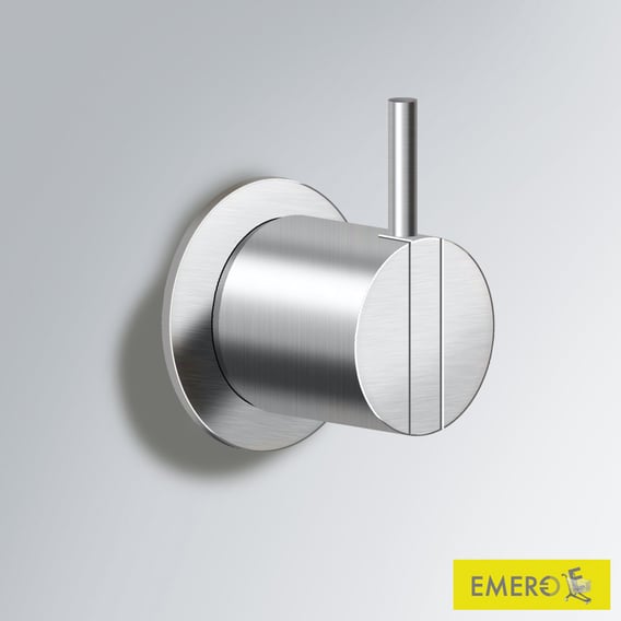 Vola 2201 Einhebelmischer, für Dusche edelstahl gebürstet - 2201-40 ...