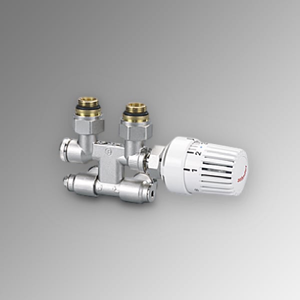 Zehnder Vario Ventilhahnblock weiß - 976531 - Emero.de